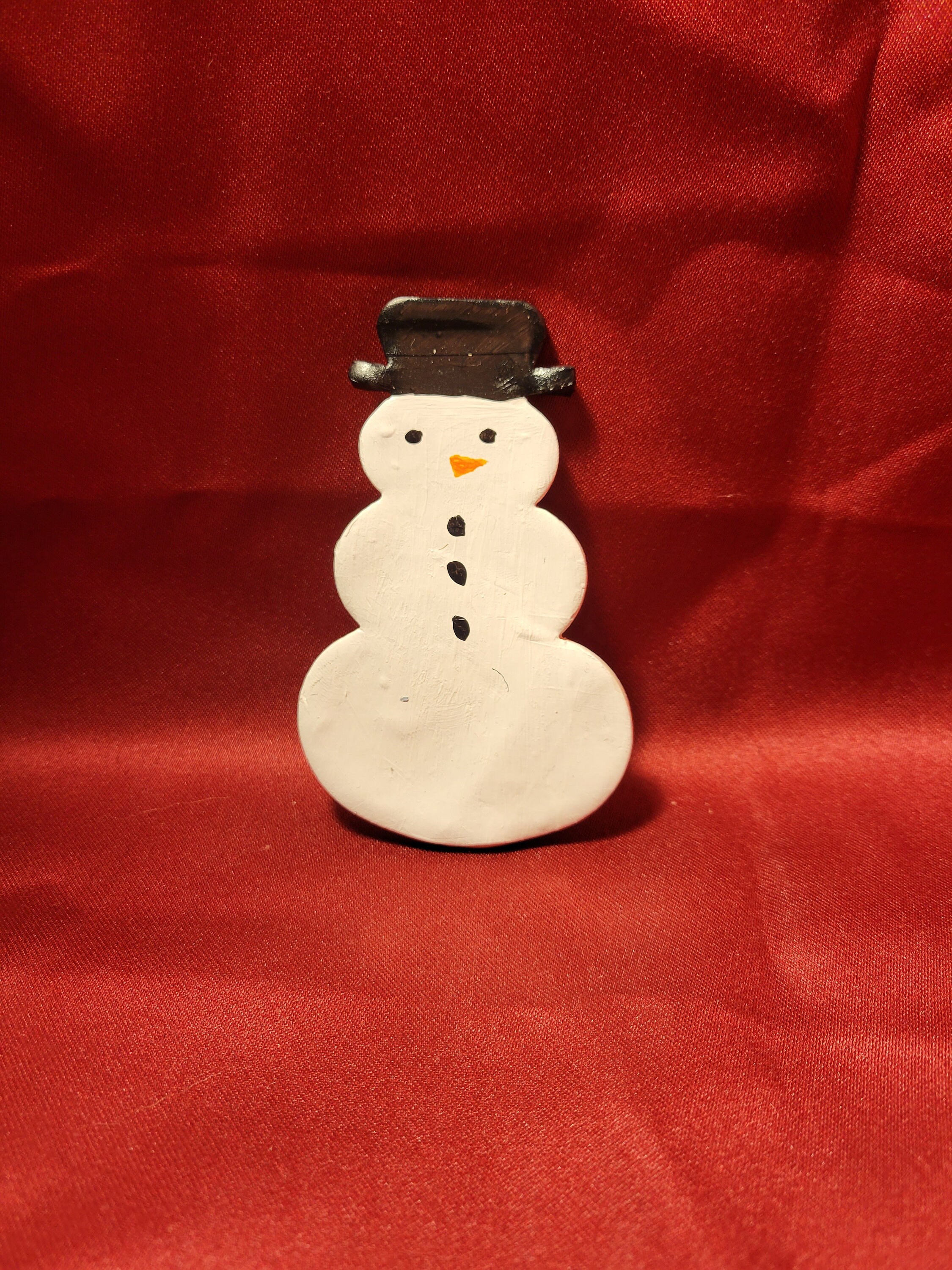 Snowman Magnet Holiday Magnet - Fridge Magnet- Board Magnet - Etsy