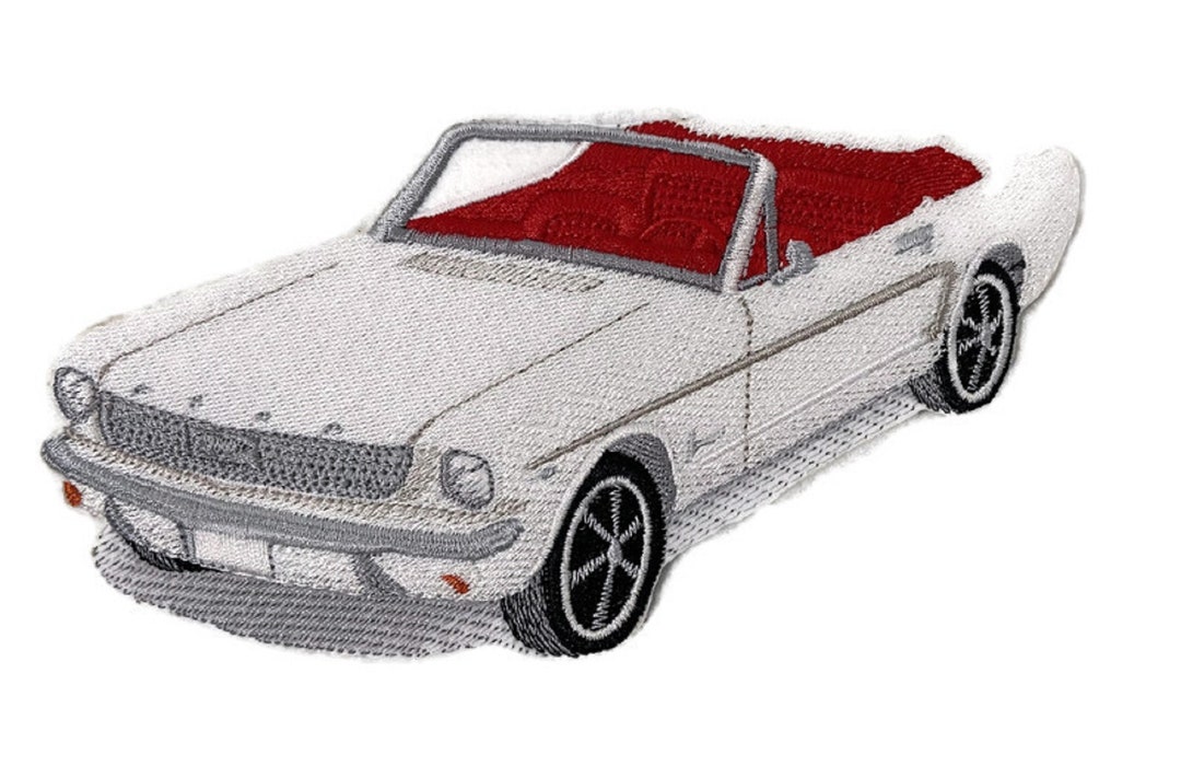 Classic 1964 Ford Mustang Embroidered Iron On/sew Patch [6.5" X 3.5 ...