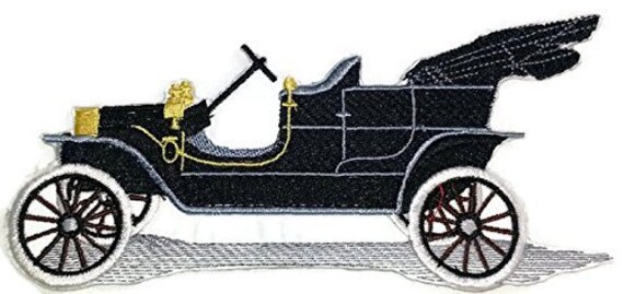 Classic Ford Model T Embroidered Iron On/sew Patch 6.62 | Etsy