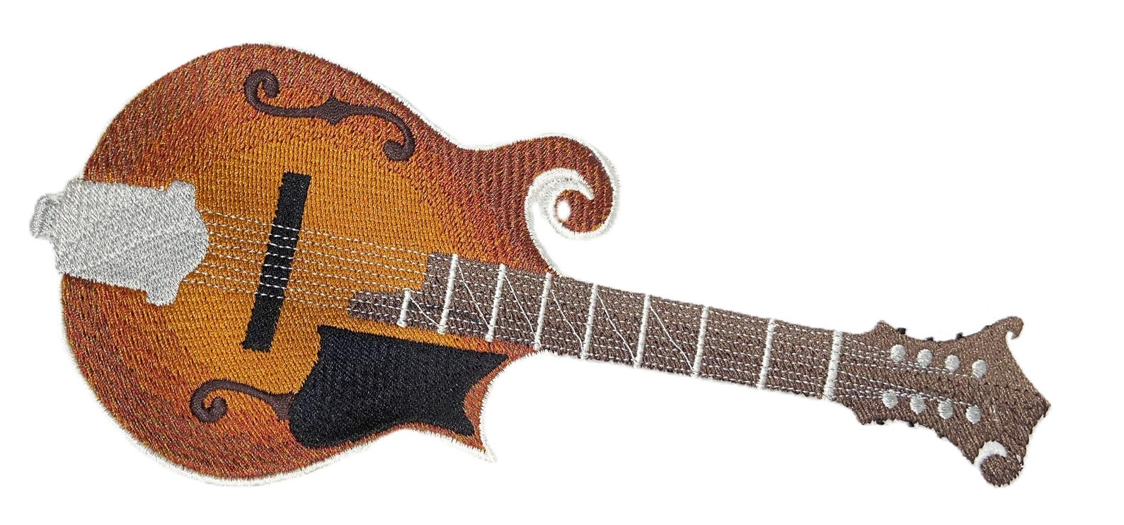Custom Musical Instruments [ Mandolin] Embroidered Iron On/sew Patch [5 ...
