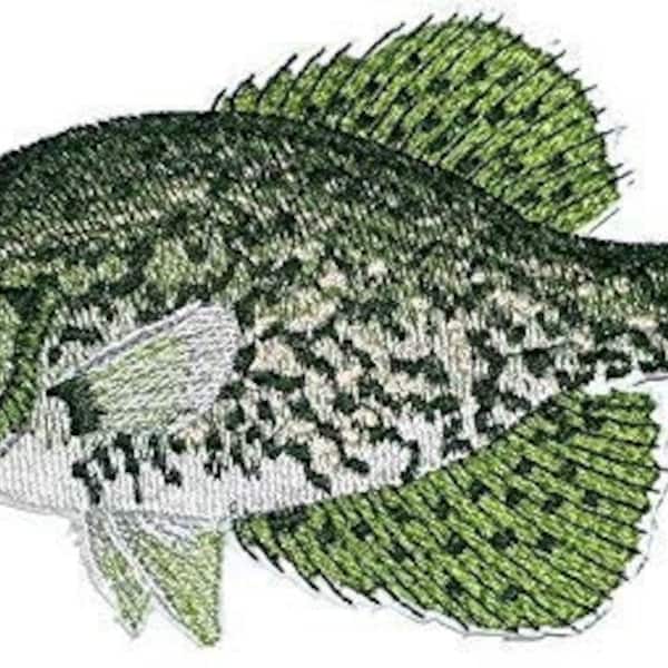 Crappie Embroidery Design - Etsy