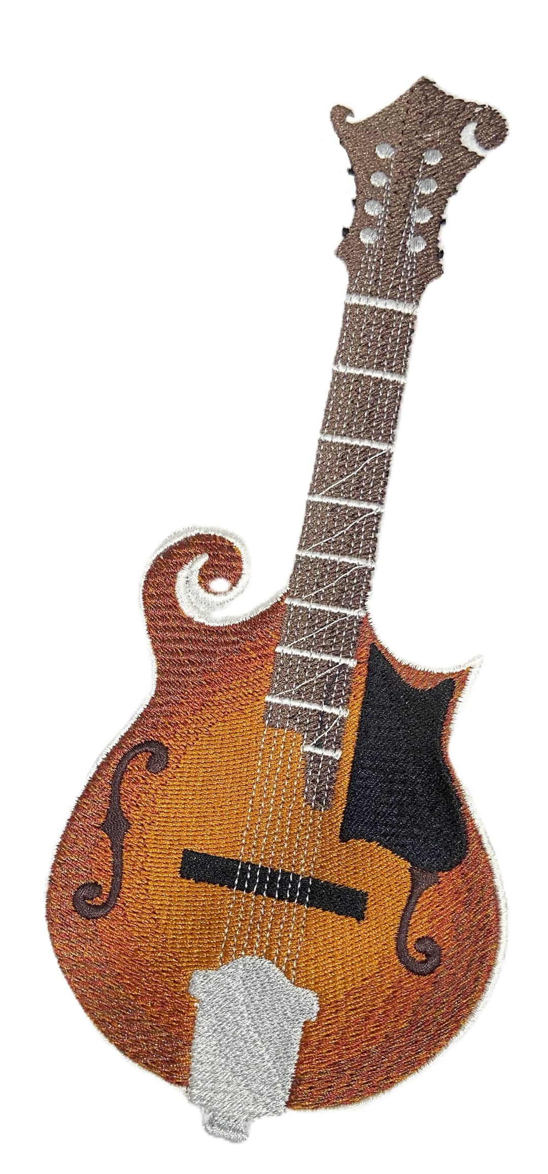 Custom Musical Instruments [ Mandolin] Embroidered Iron On/sew Patch [5 ...