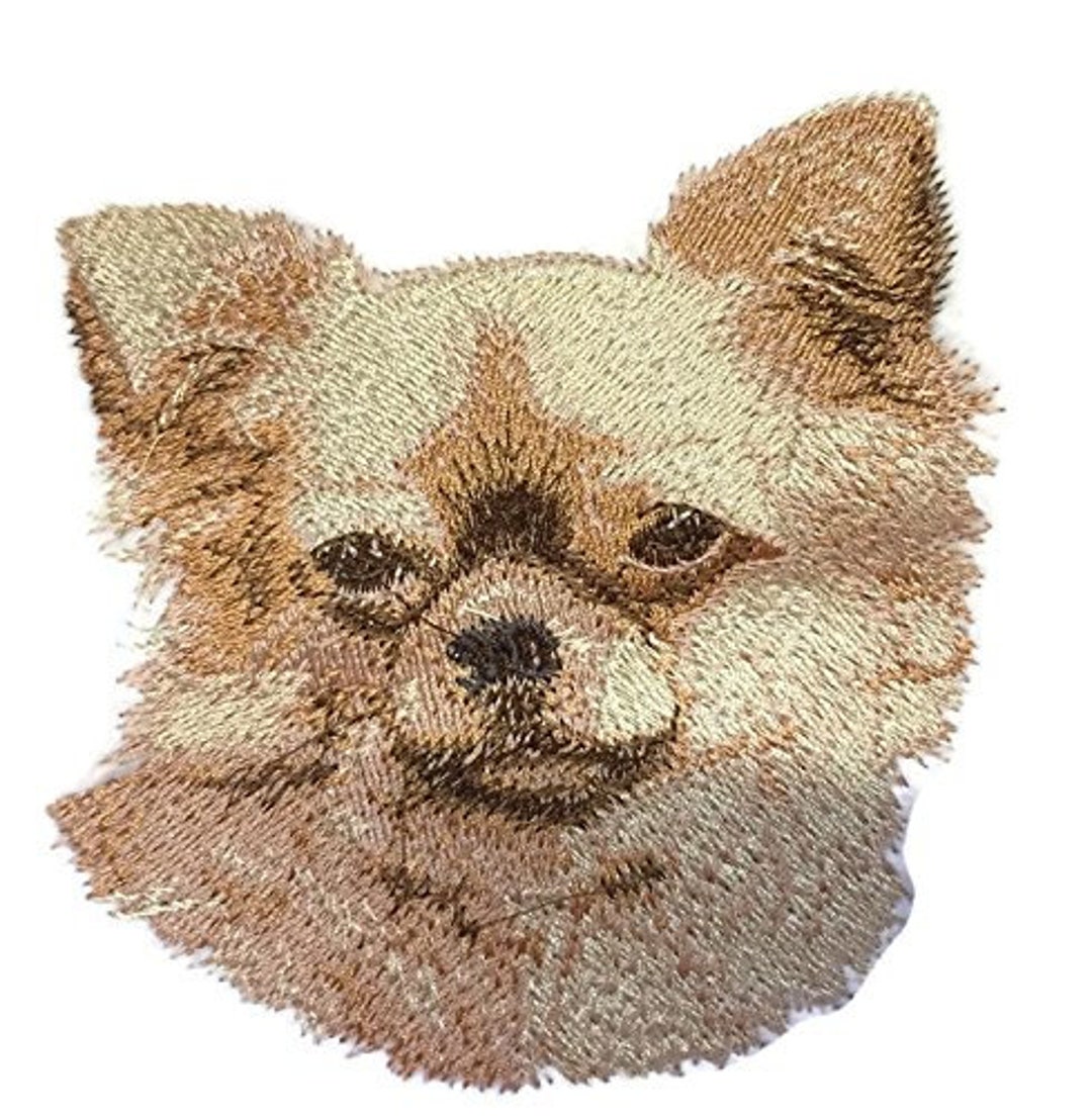 Custom Dog Face Portraits[ Chihuahua] Embroidered Iron On/sew Patch [4 ...