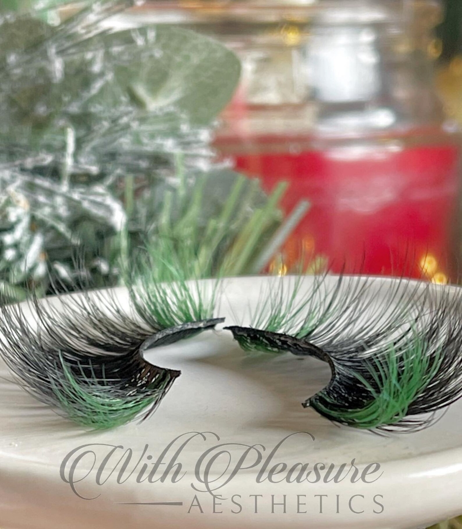 Custom Colored Eyelash Strips - Etsy