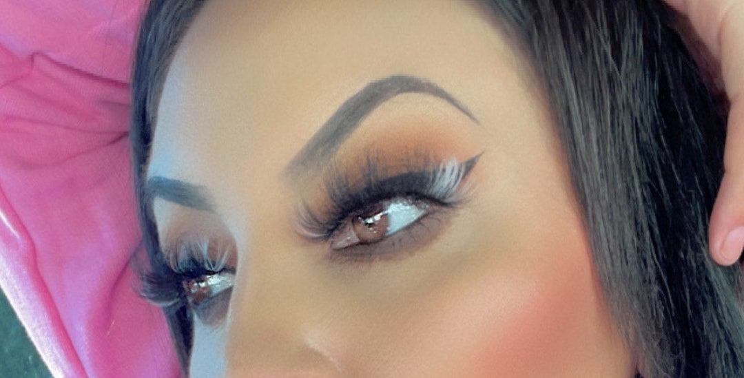 Custom Colored Eyelash Strips - Etsy