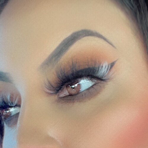 Custom Colored Eyelash Strips | Etsy