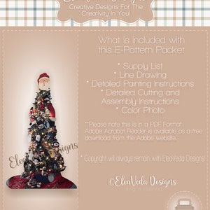 Santa Holiday Hugger Tree Topper -- Christmas Tree Topper Decoration ...