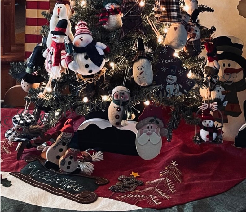 Snowman Holiday Hugger Tree Topper Christmas Tree Topper Decoration ...