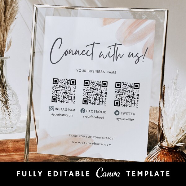 Social Media Sign - Etsy