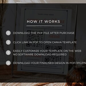 WIFI QR Code Sign Template, Scan for WIFI, Scan to Connect Sign, Wifi ...