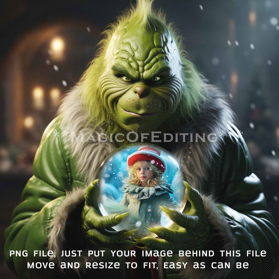 Grinch Inspired Digital Backdrop Christmas Stock Christmas - Etsy Canada
