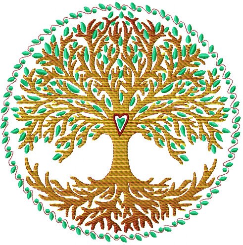 Embroidery Program, Embroidery File Tree of Life Embroidery Design Tree ...