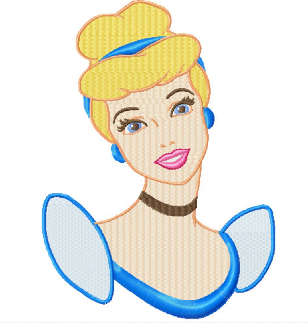 Stickdatei Stickbild Stickdesigen Embroidery Design Cinderella in 2 ...