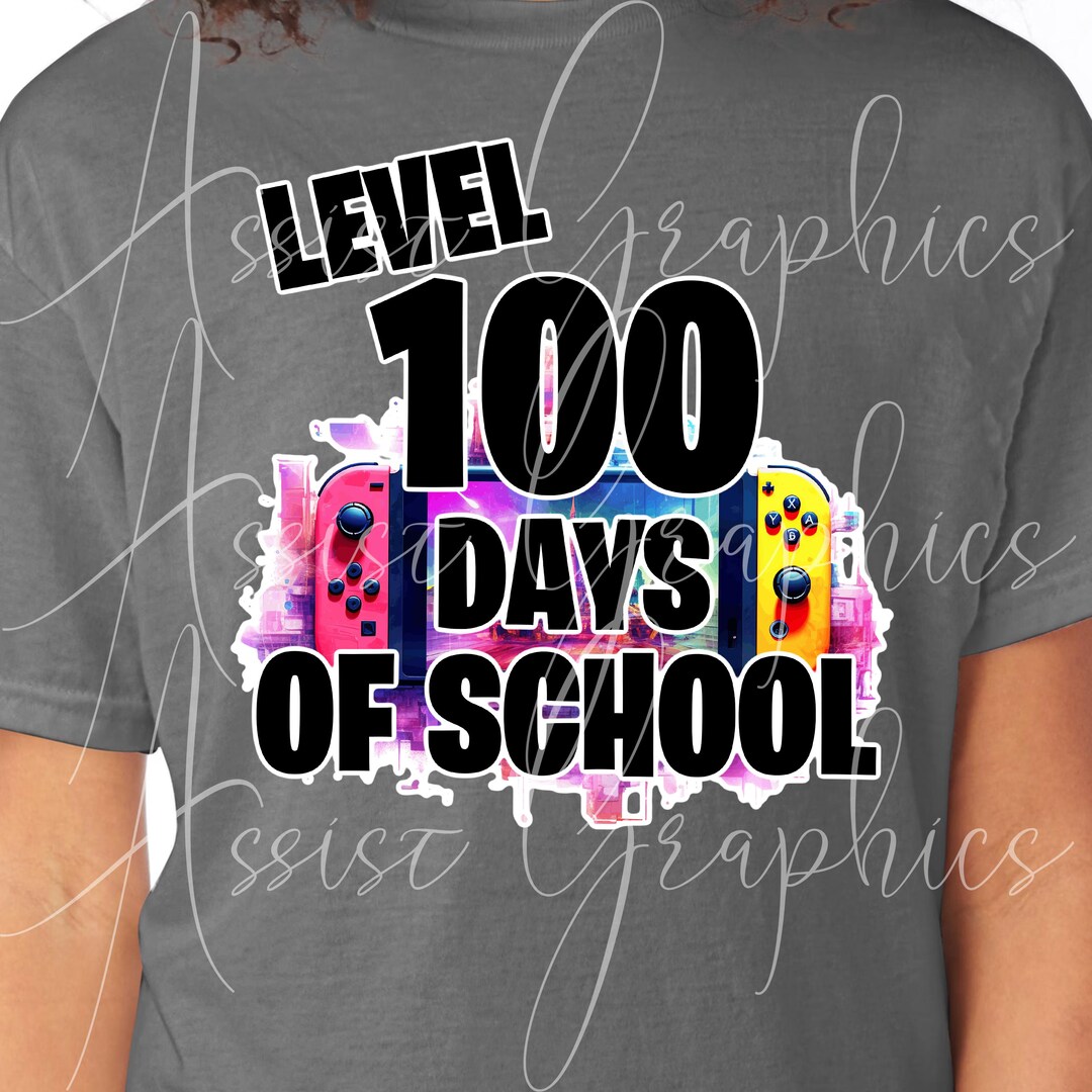 Level up 100 Days of School - Etsy