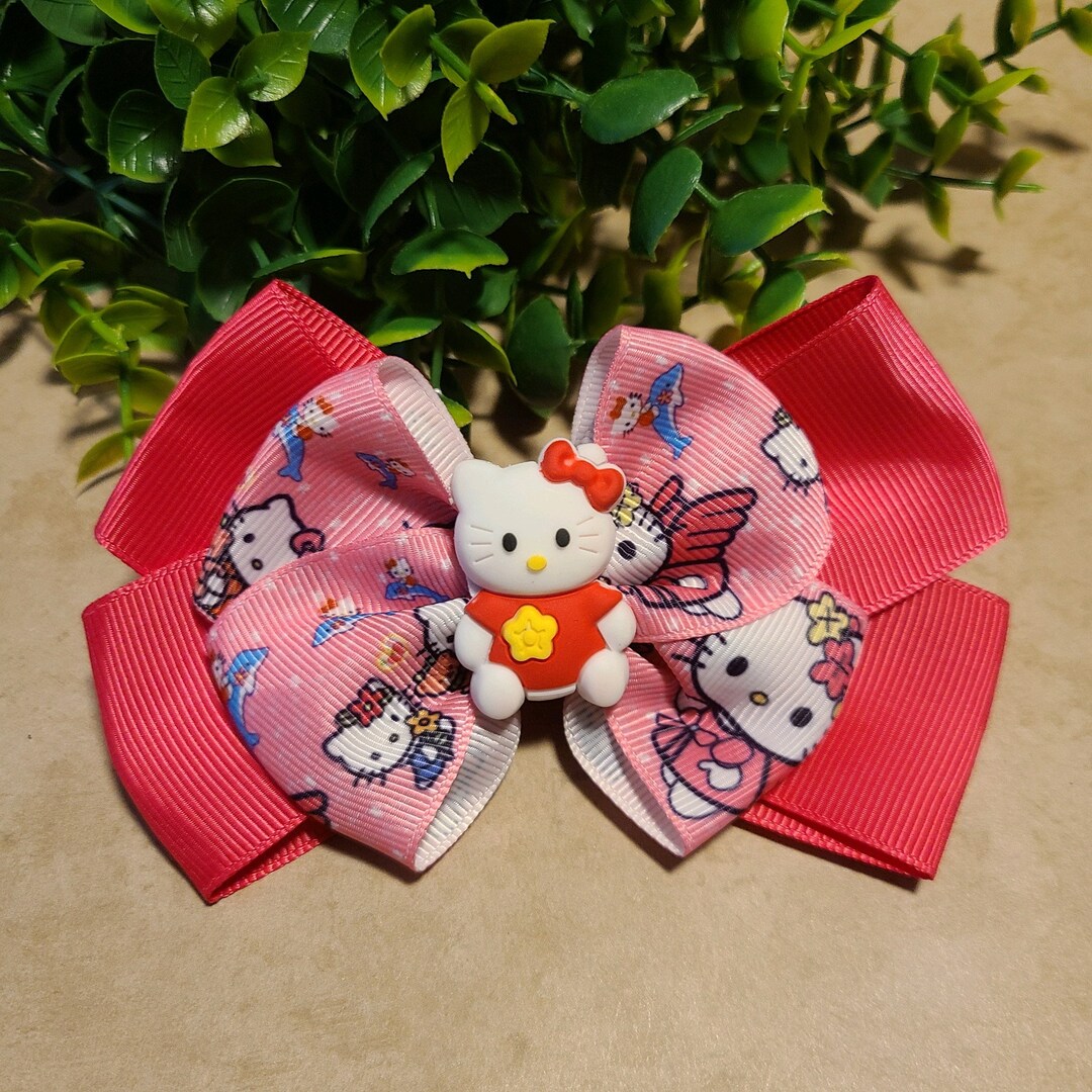 Hot Pink Hair Clip - Etsy