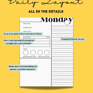 Living the Great Life Custom Daily Planner - Etsy