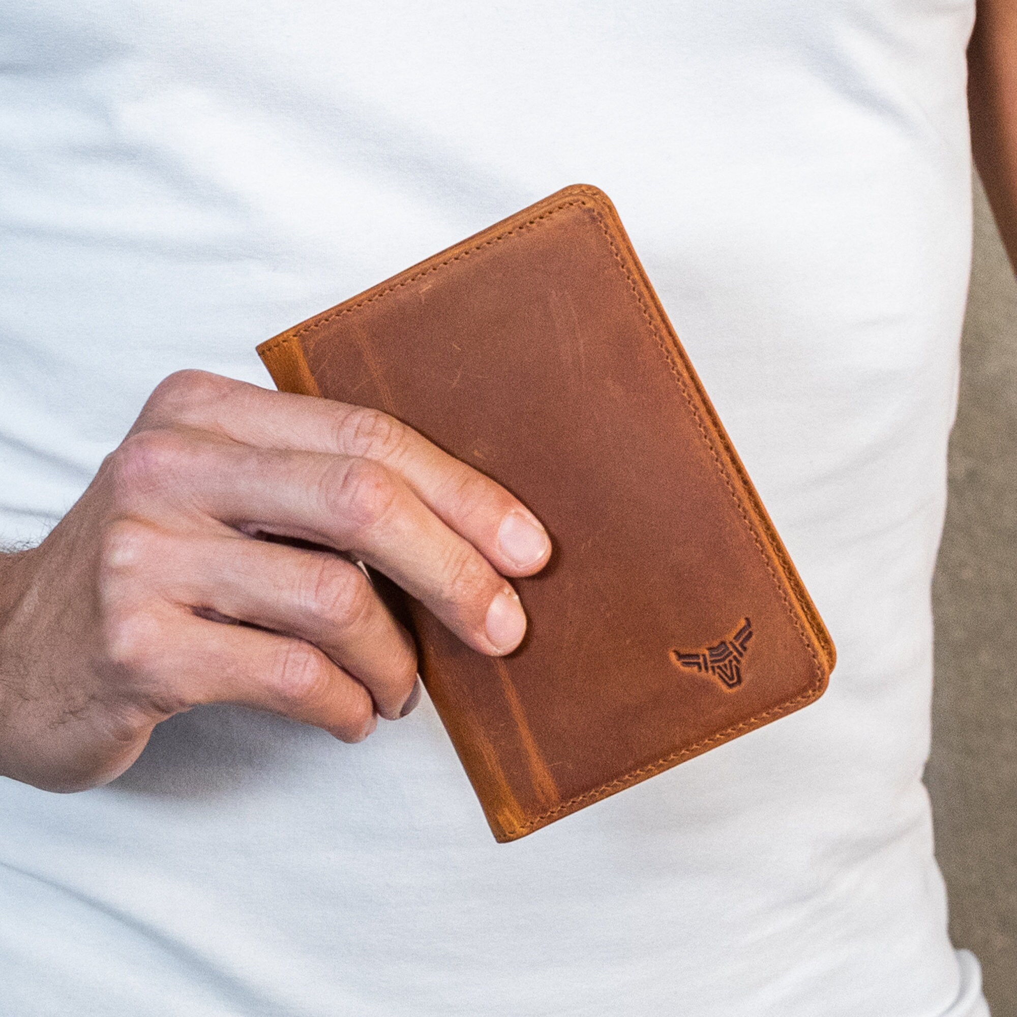 Leather License Wallet, Coffee, Leather Driving Licence Holder, Leather ...