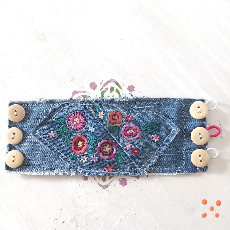 Fabric Cuff Bracelet - Etsy