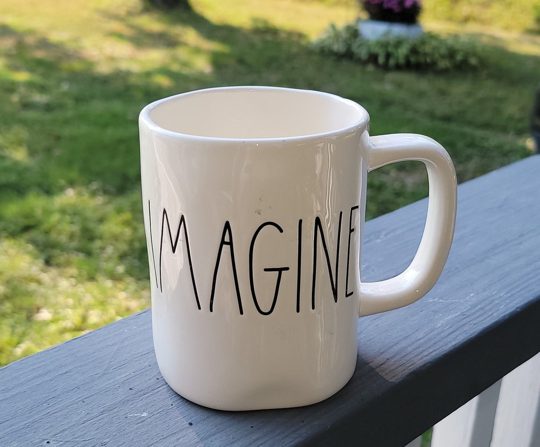Rae Dunn Magenta Ceramic Coffee Mug | IMAGINE - Etsy