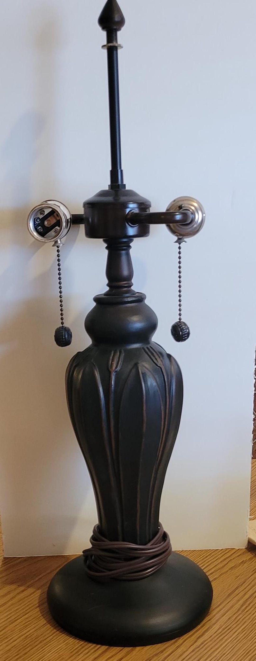 Vintage Tiffany Style Lamp Base - Etsy