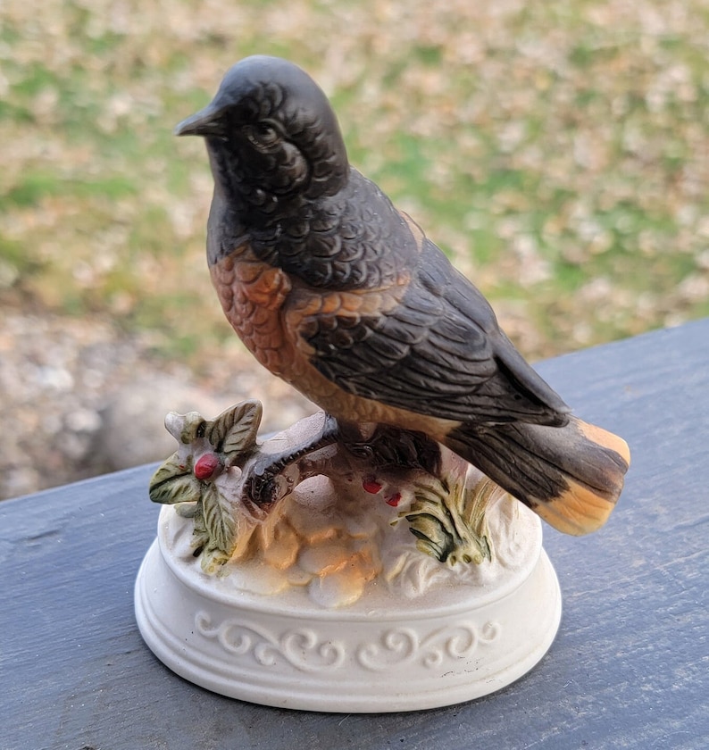 Vintage Bird Figurine Inarco Japan - Etsy