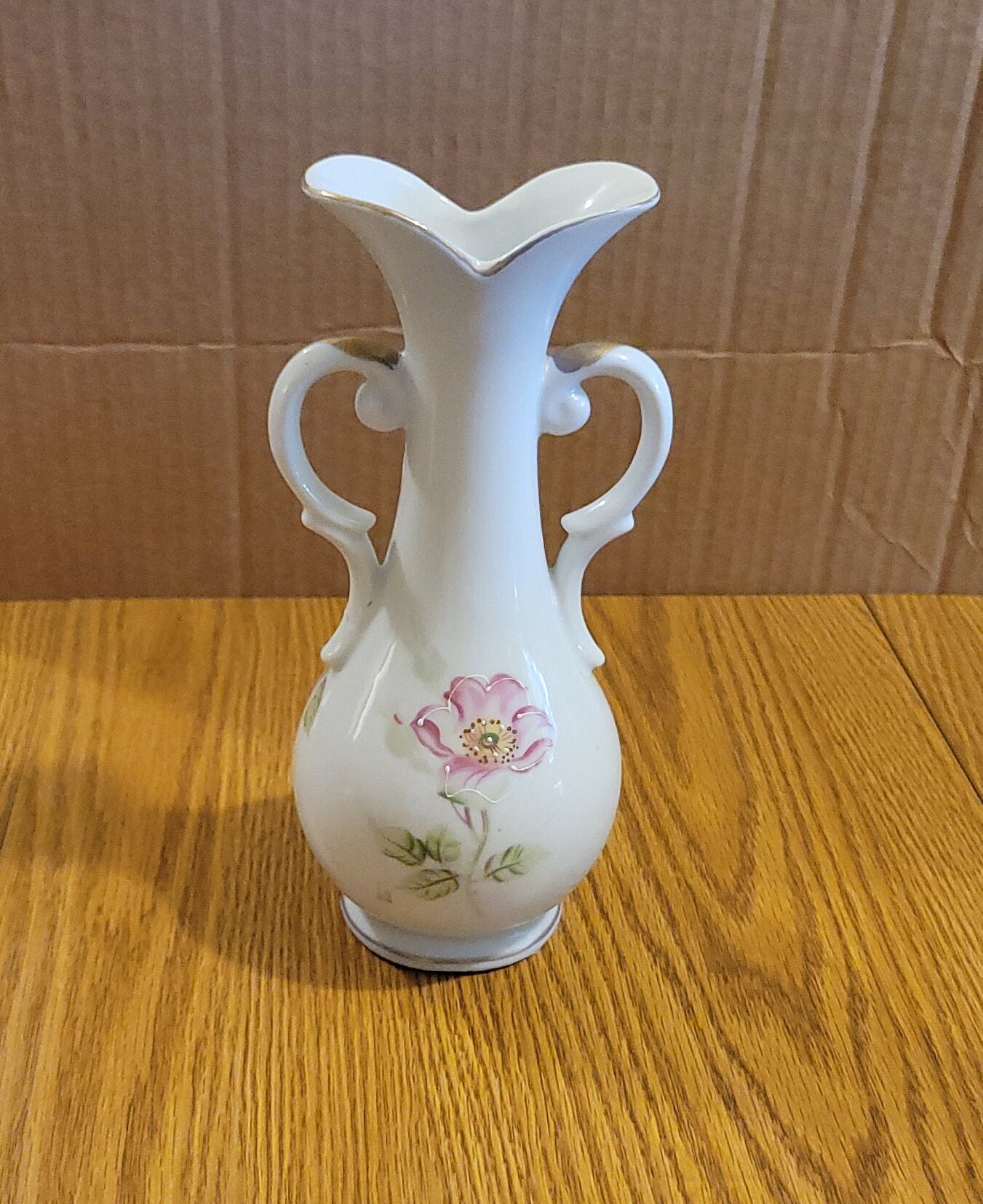 Vintage Kalk Porcelain Vase Signed Renee - Etsy