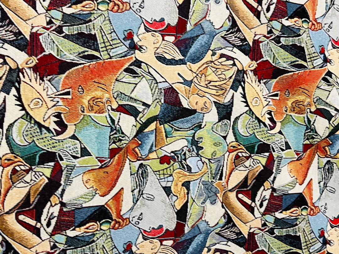 Gobelin Fabric, Italian Fabric, Printed Fabric, Digital Print Fabric ...
