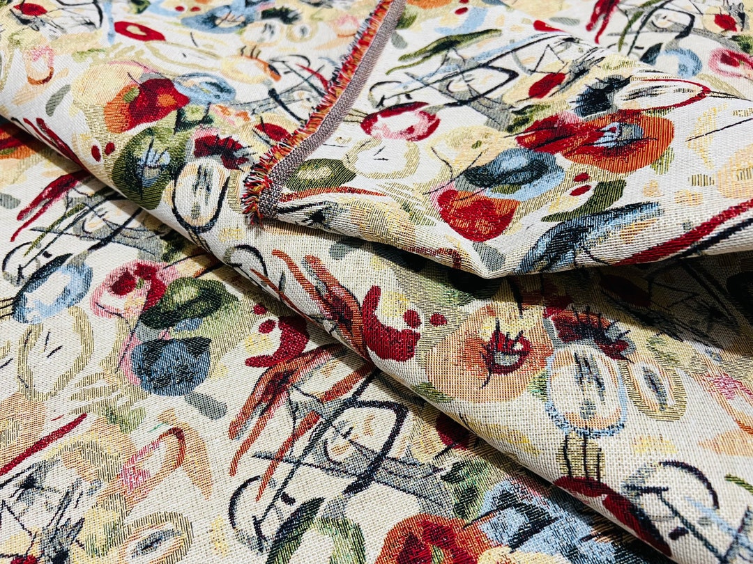 Geometric Gobelin Fabric Italian Fabric Printed Fabric - Etsy
