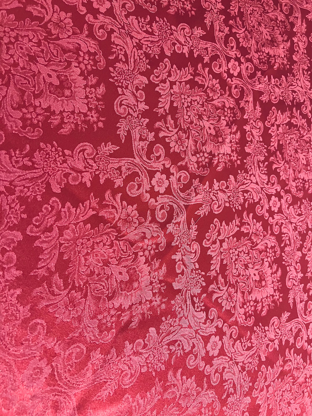 San Leucio Damask Fabric, Louis XIV Style, Italian Fabric, Printed ...