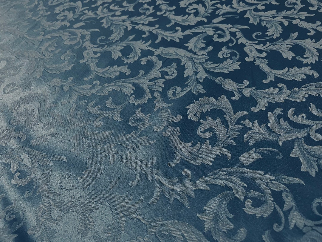 San Leucio Damask Fabric, Louis XIV Style, Italian Fabric, Printed ...