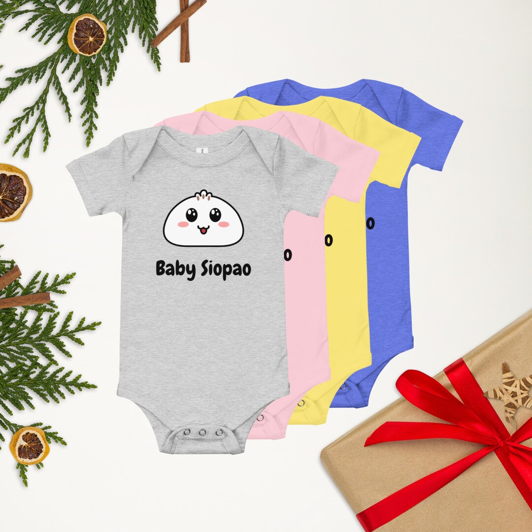 Baby Siopao, Filipino Baby One-piece Bodysuit, Filipino Baby Clothes ...