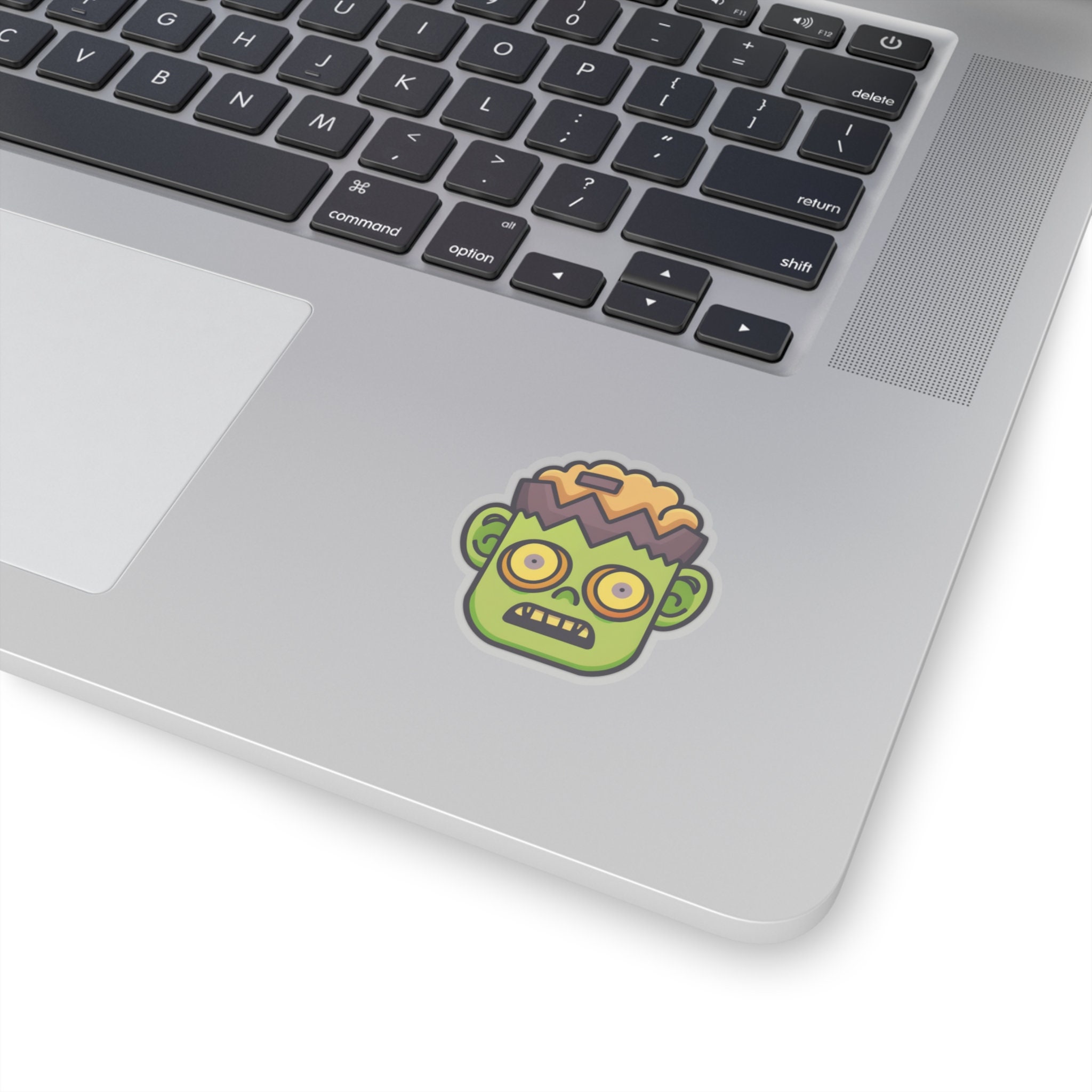 Creepy Zombie Sticker, Spooky Sticker, Laptop Stickers, Halloween ...