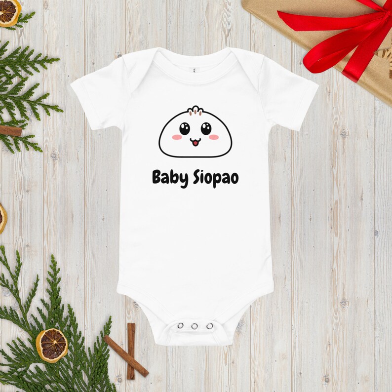 Baby Siopao, Filipino Baby One-piece Bodysuit, Filipino Baby Clothes ...