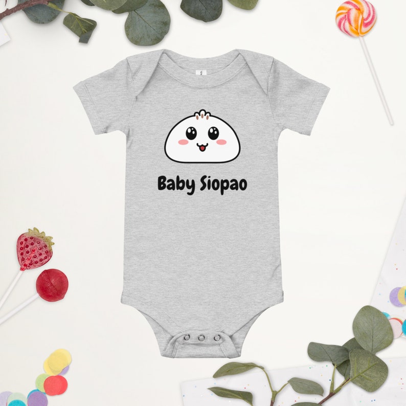 Baby Siopao, Filipino Baby One-piece Bodysuit, Filipino Baby Clothes ...