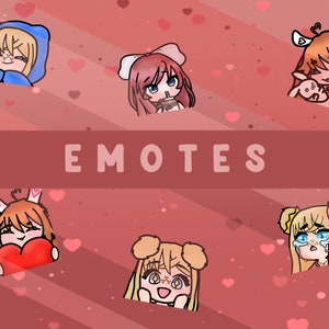 Custom Emotes / Twitch Emotes - Etsy