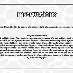 3D Vtuber Model Outfit / Vroid Outfit / Cow Outfit - Etsy