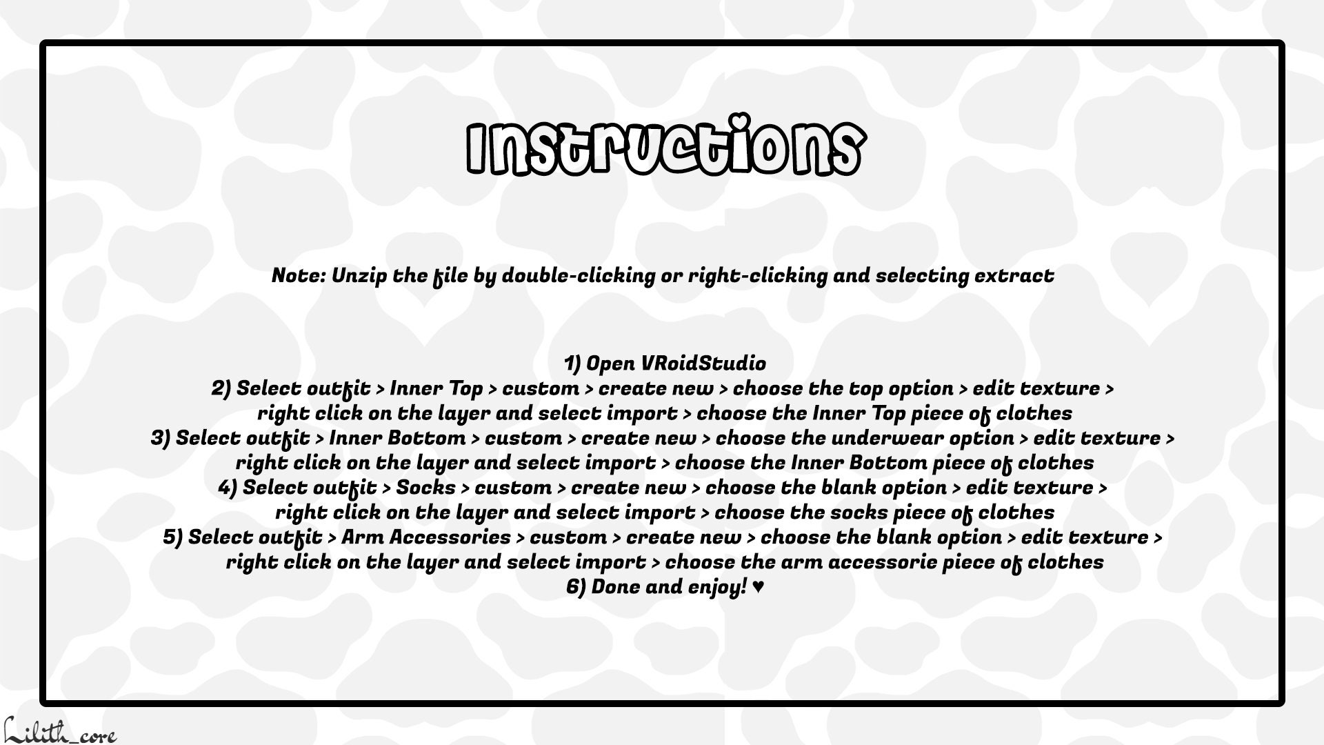 3D Vtuber Model Outfit / Vroid Outfit / Cow Outfit - Etsy Ireland