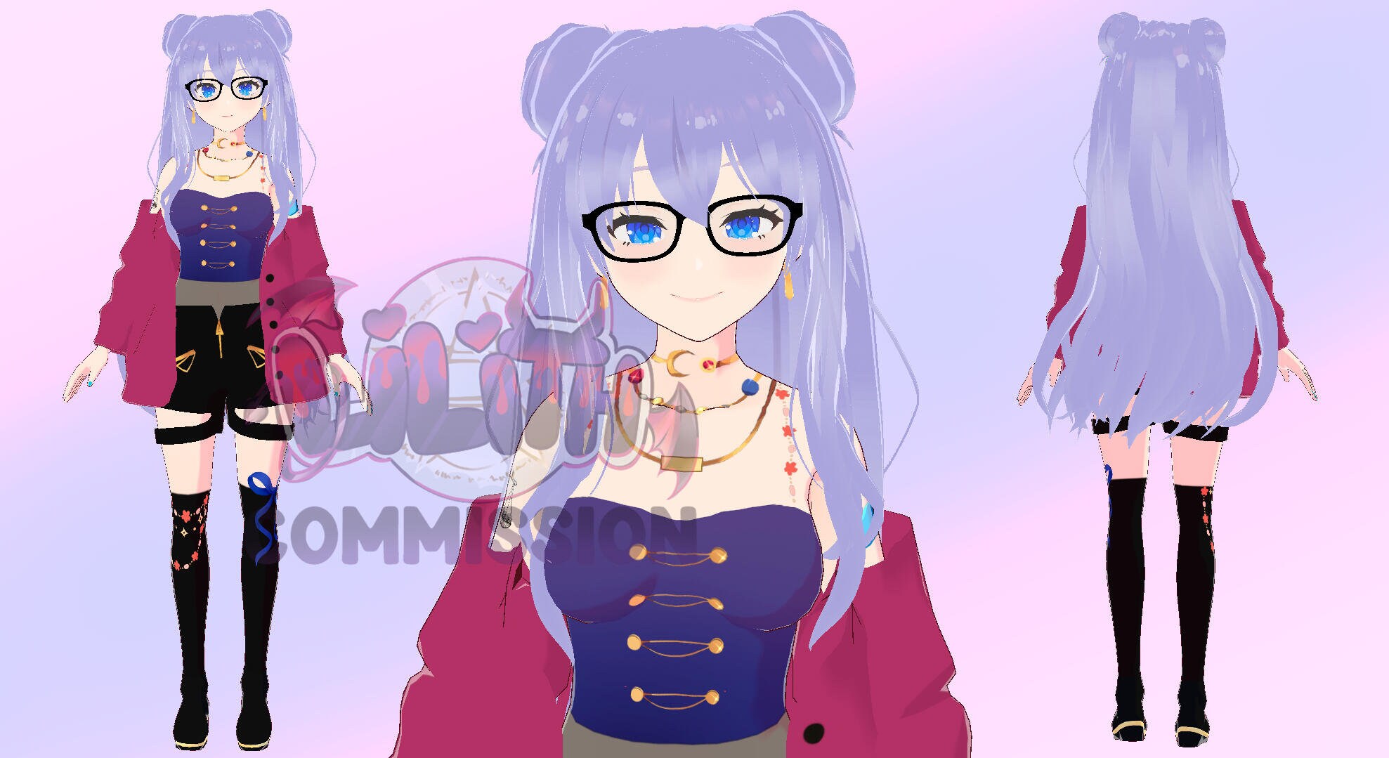 3D Vtuber Model Commission / Vroid Model Commission - Etsy México