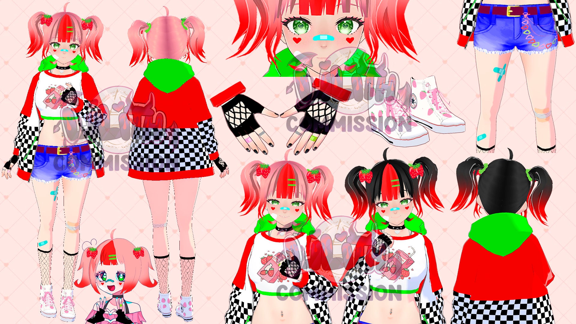 3D Vtuber Model Commission / Vroid Model Commission - Etsy Australia