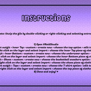 3D Vtuber Model Outfit / Vroid Outfit / Purple Heart Outfit - Etsy