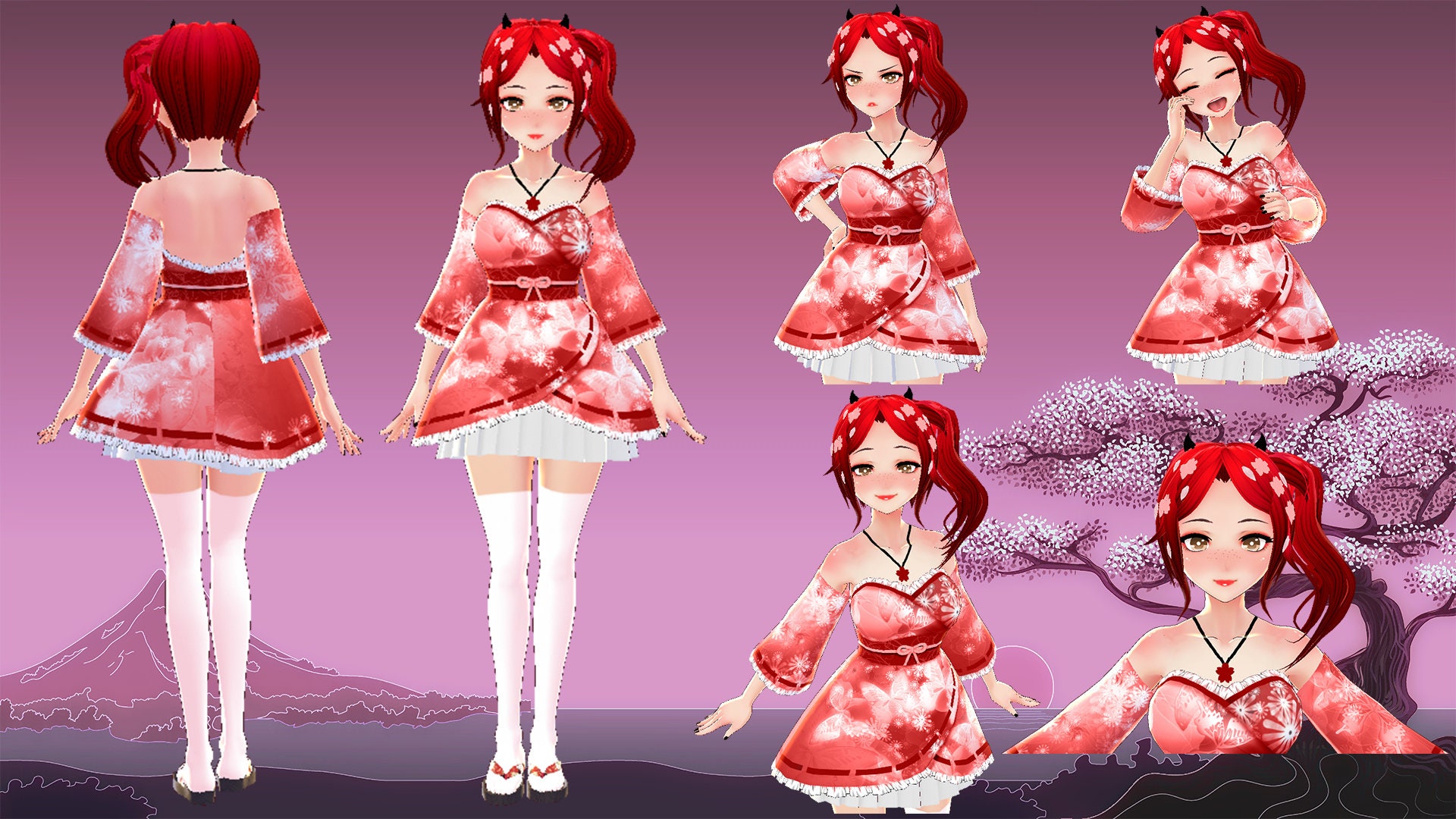 3D Vtuber Model Commission / Vroid Model Commission | Etsy