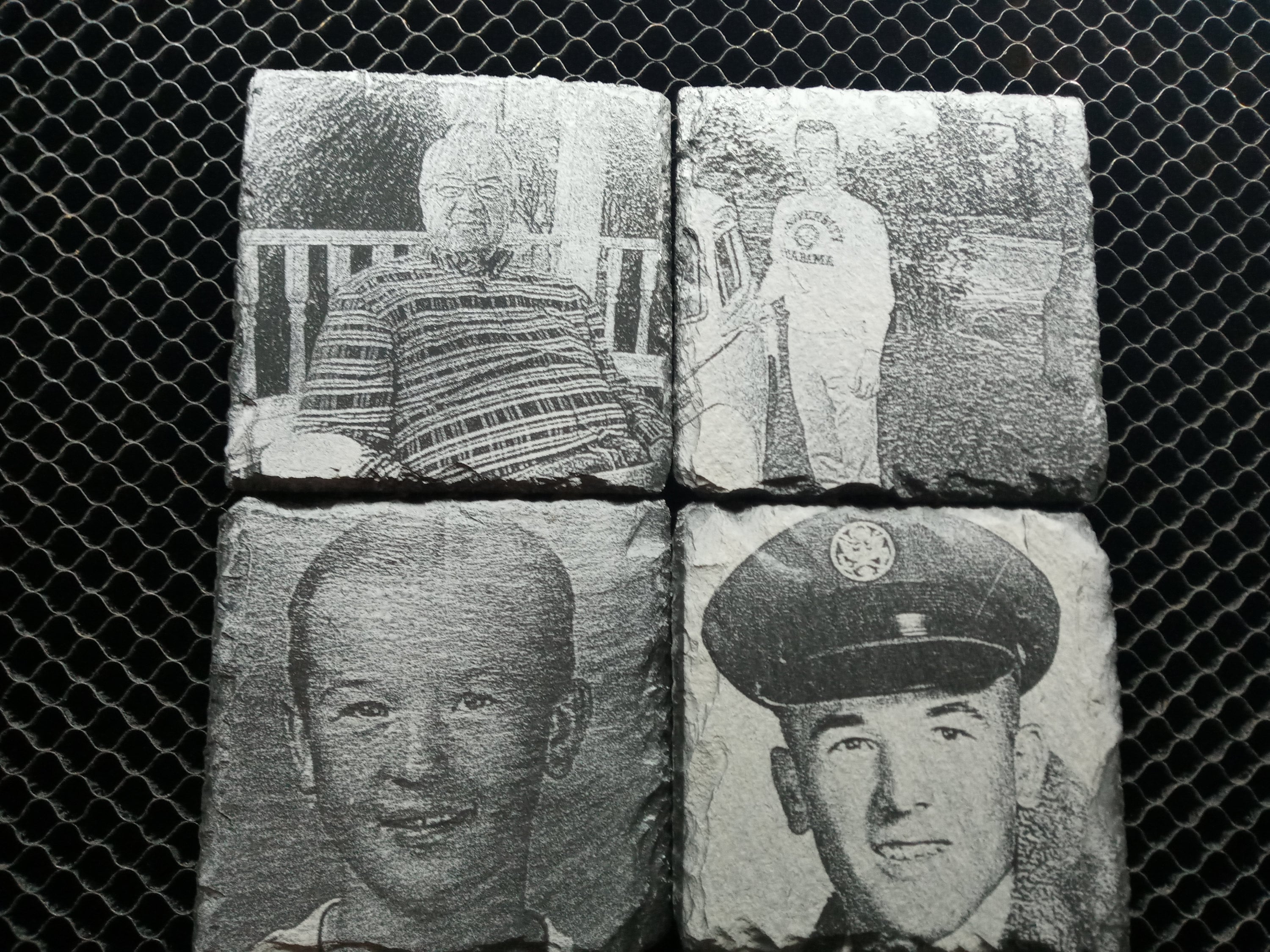 Photo Slate Coasters Set of 4 - Etsy