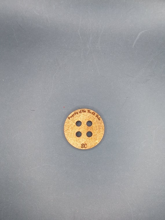 Santa Buttons - Etsy