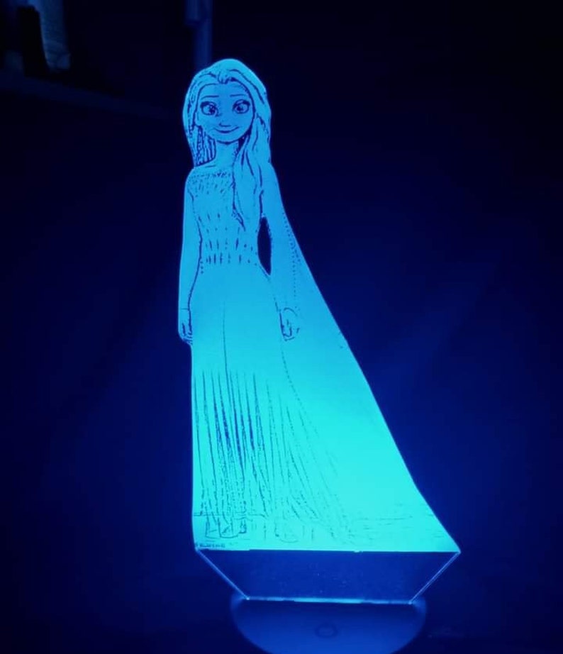 Princess LED Lamp - Etsy