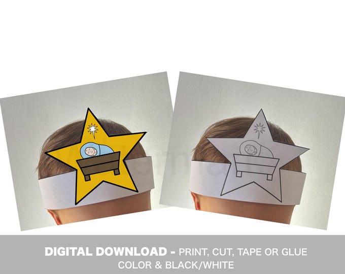 Advent/christmas/nativity 4 Trioramas Bundle - Jesus in a Manger, Mary ...