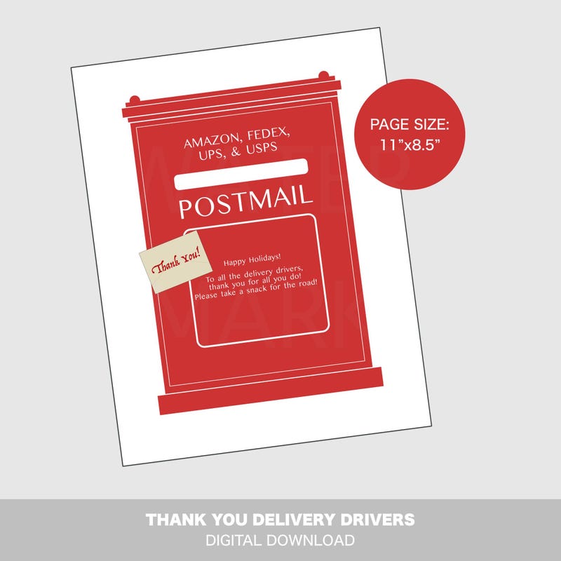 Fedex Holiday Card - Etsy