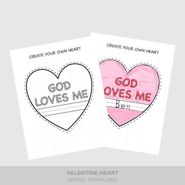 God is Love Craft - Etsy