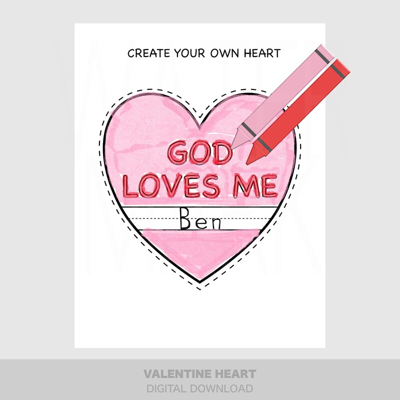 God is Love Craft - Etsy