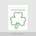 St Patrick's Day Clover Printable - Kids Clover Paper Craft - Kid Paper ...