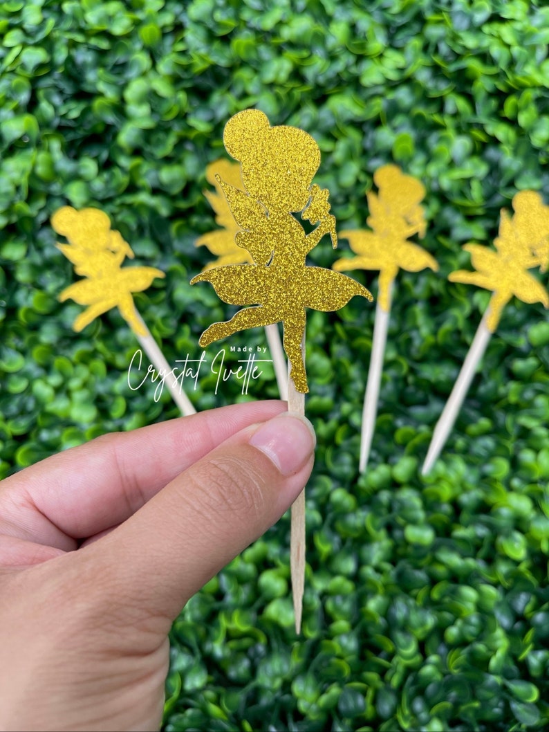 Fairy Cupcake Toppers Fairy First Birthday Fairy Party Decor